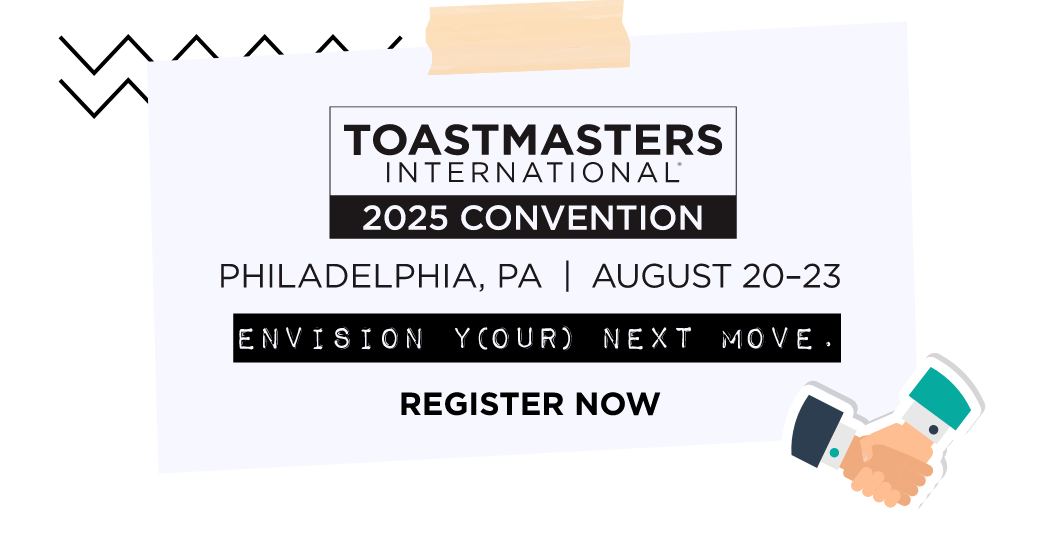 Toastmasters International -2025 International Convention Sponsors Page