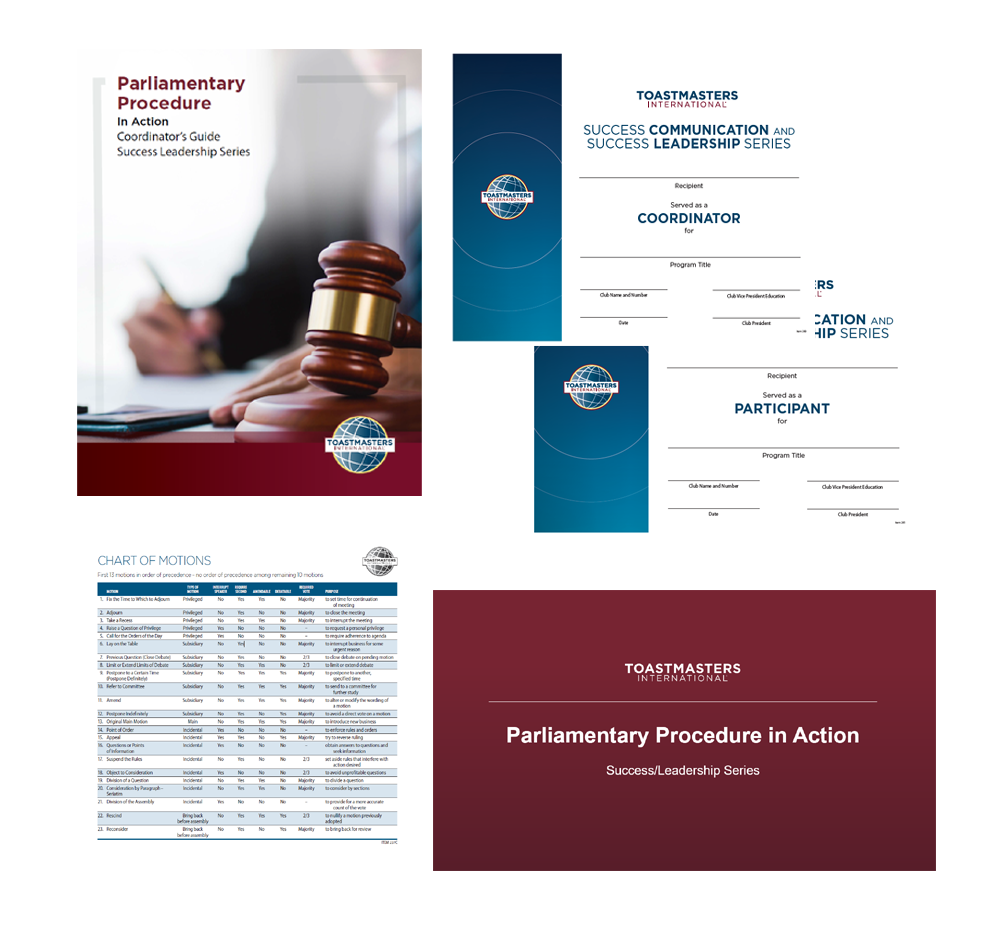 Parliamentary Procedure in Action (Digital)